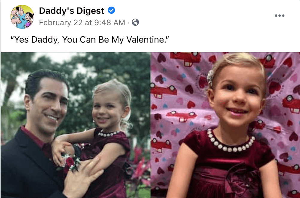 New Daddy’s Digest Article: Valentines Day – Giovanni Roselli